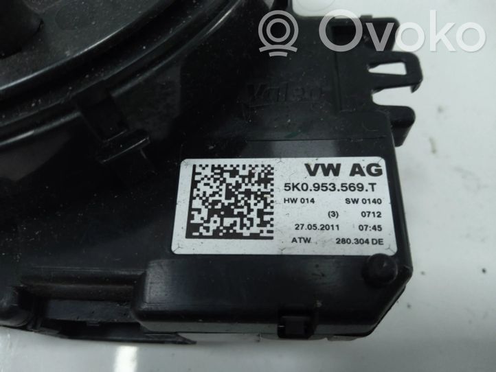 5K0953569 Skoda Octavia Mk2 (1Z) Airbag slip ring squib (SRS ring), 180 ...