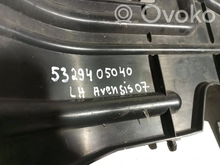 5329405040 Toyota Avensis T250 Intercooler air guide/duct channel, 15. ...