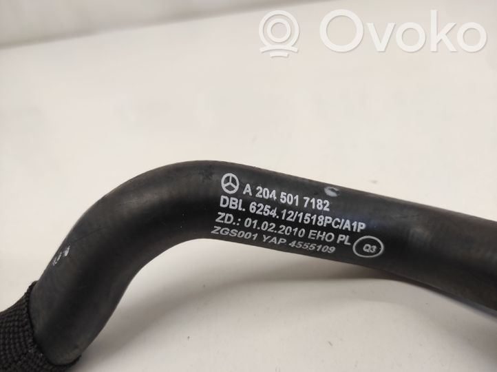 A2045017182 Mercedes-Benz C W204 Engine coolant pipe/hose, 12.00 € | RRR