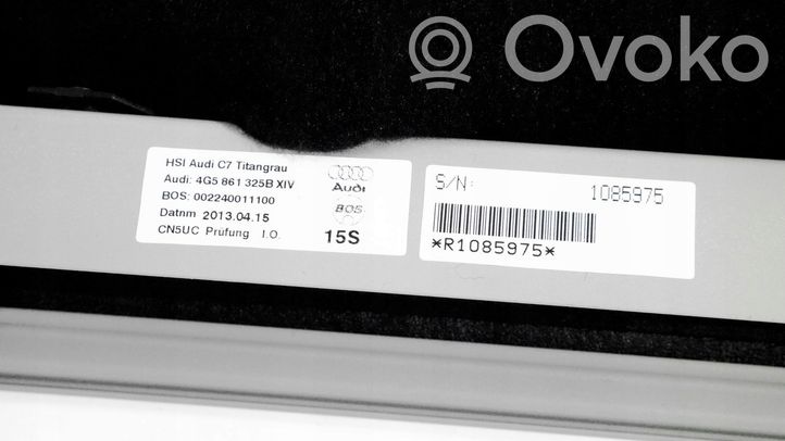 4G5861325B Audi A6 S6 C7 4G Elektrinė galinio stiklo užuolaida, 79.65 ...