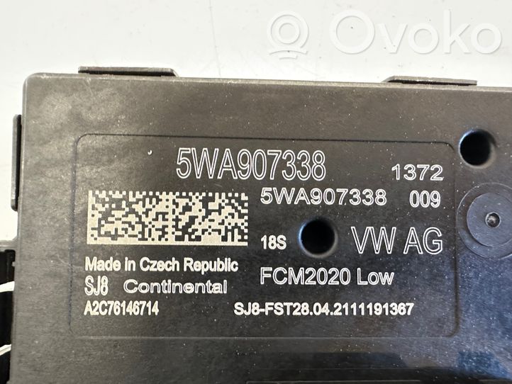 EMI4996 Skoda Octavia Mk4 Gateway control module 5WA907338 A2C76146714 ...