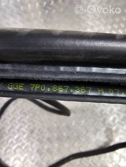 7P0867367H Porsche Cayenne (92A) Rear door rubber seal (on body), 14.00 ...