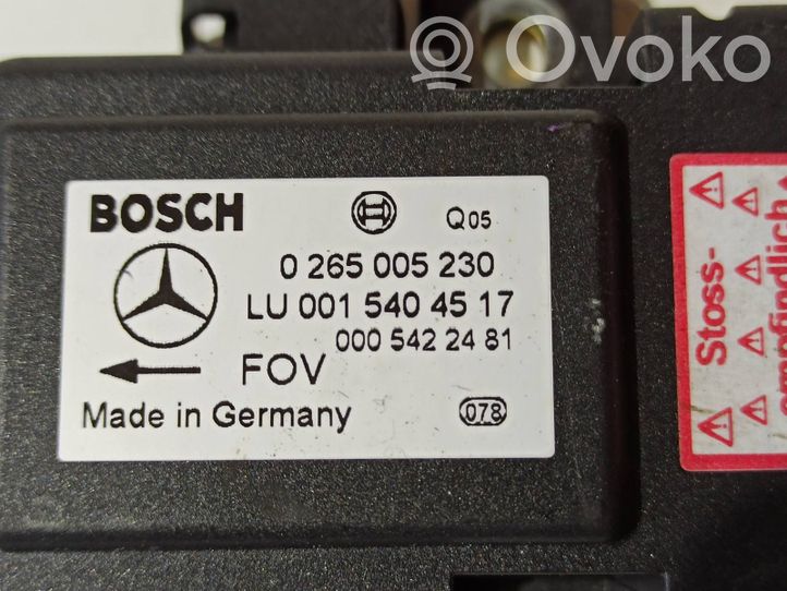 0265005230 Mercedes-Benz S W220 ESP acceleration yaw rate sensor, 2.47 ...