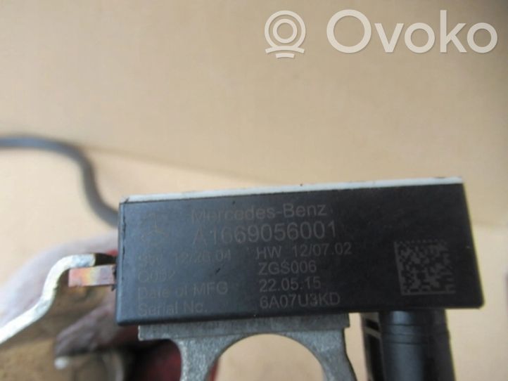 A1669056001 Mercedes-Benz B W246 W242 Negative earth cable (battery ...