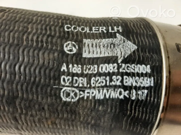 A1665280082 Mercedes-Benz GLE (W166 - C292) Intercooler hose/pipe, 17. ...
