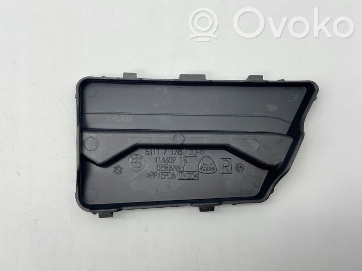 51117178100 BMW 5 E60 E61 Grille inférieure de pare-chocs avant, 23.53 ...