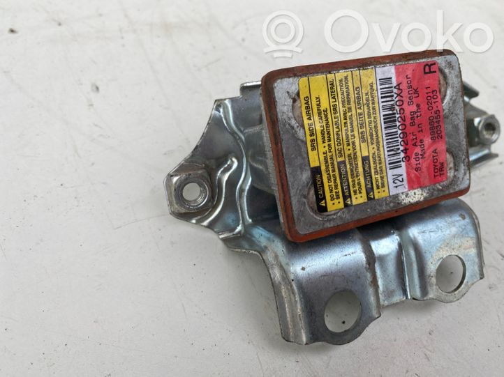 8986002011 Toyota Corolla E110 Capteur de collision / impact de déploiement d'airbag, 15.00 ...