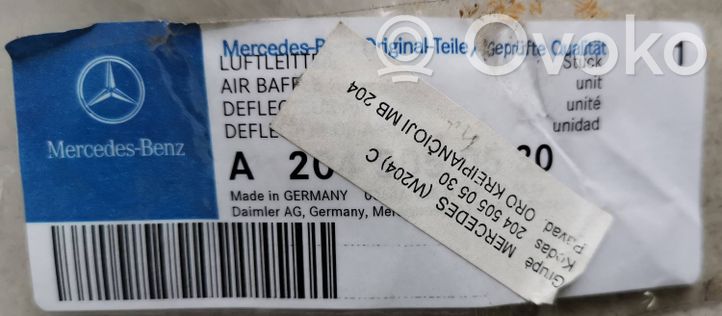 IGT3266 Mercedes-Benz C W204 Intercooler air guide/duct channel ...