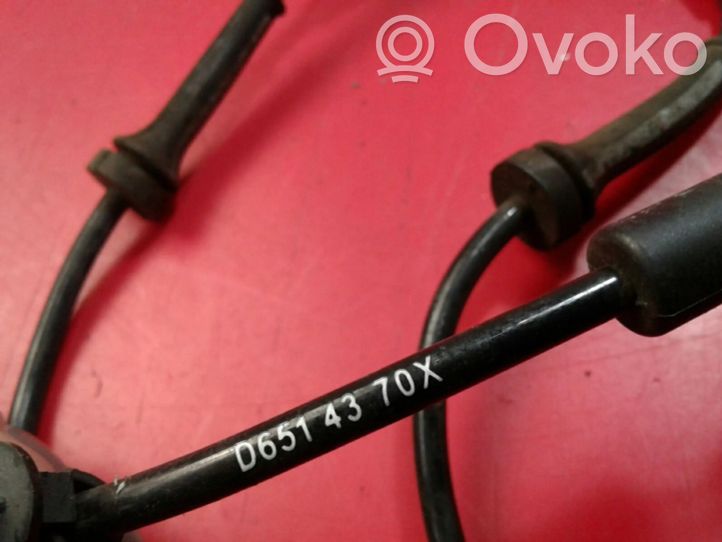 D6514370X Mazda 2 ABS brake wheel speed sensor, 36.90 € | RRR