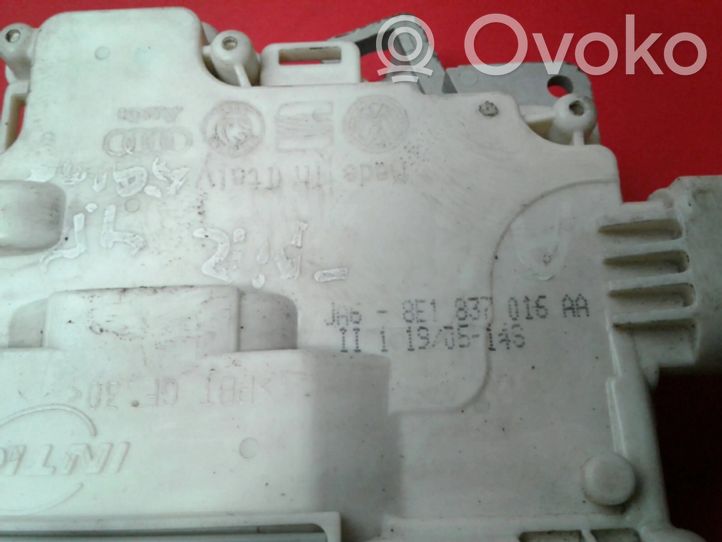 8E1837016AA Audi A4 S4 B7 8E 8H Coupe door lock (next to the handle ...
