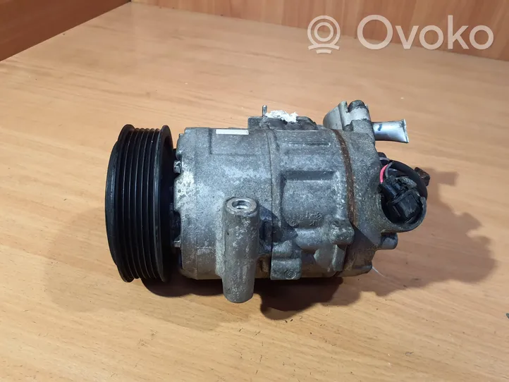 6Q0820808F Skoda Fabia Mk2 (5J) Air conditioning (A/C) compressor (pump ...