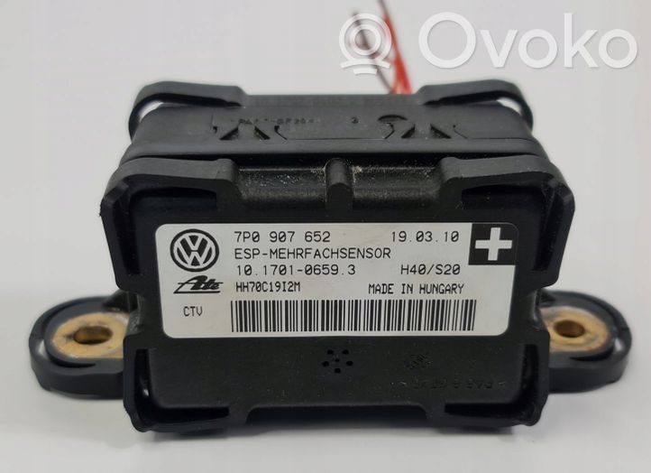 7P0907652 Porsche Cayenne (92A) Capteur de vitesse de lacet d ...