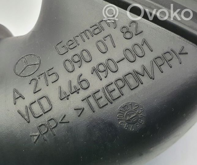 A2750900782 Mercedes-Benz S AMG W221 Air intake duct part, 21.81 € | RRR