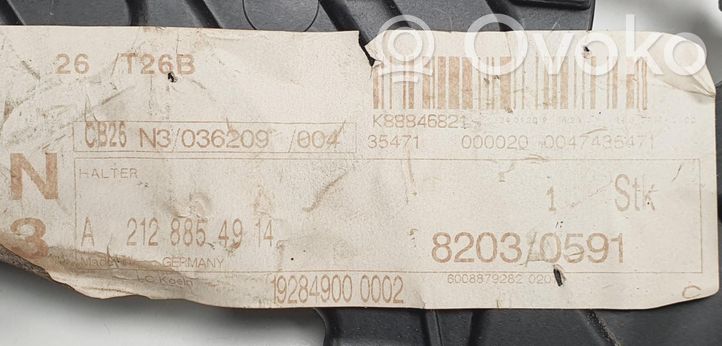 MCE76837 Mercedes-Benz E W212 Rear bumper mounting bracket A2128854914 ...