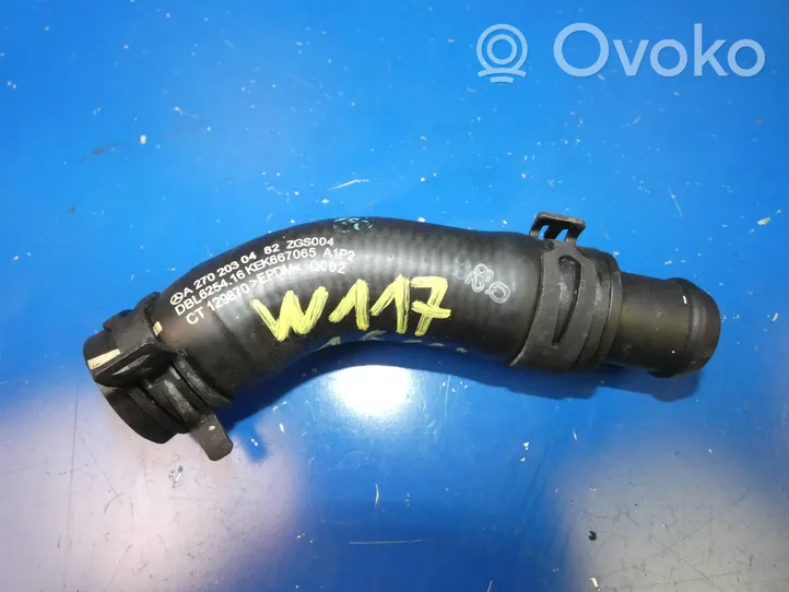 A2702030482 Mercedes-Benz CLA C117 X117 W117 Engine coolant pipe/hose ...