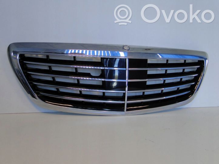 A2228800883 Mercedes-Benz S W222 Front bumper upper radiator grill ...