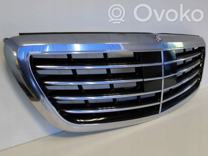 A2228800483 Mercedes-Benz S W222 Front bumper upper radiator grill, 960 ...