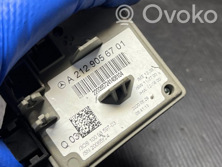 A2129056701 Mercedes-Benz CLS C218 X218 Verrouillage de commutateur d ...