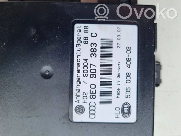 8E0907383C Volkswagen Touran I Tow bar trailer control unit/module, 25. ...