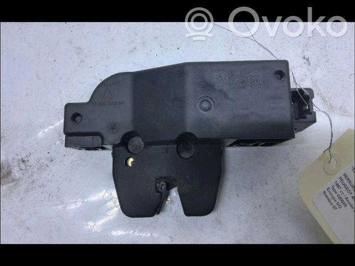 Peugeot 407 Tailgate/trunk/boot lock/catch/latch, 20.00 € | RRR