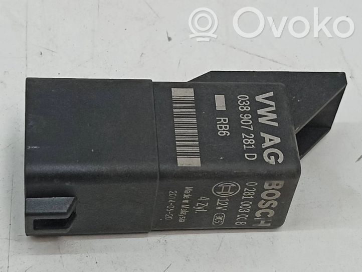 038907281D Seat Toledo IV (NH) Glow plug pre-heat relay, 43.50 € | RRR