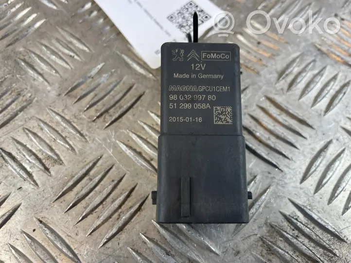 9803299780 Ford Mondeo MK V Glow plug pre-heat relay, 25.00 € | RRR