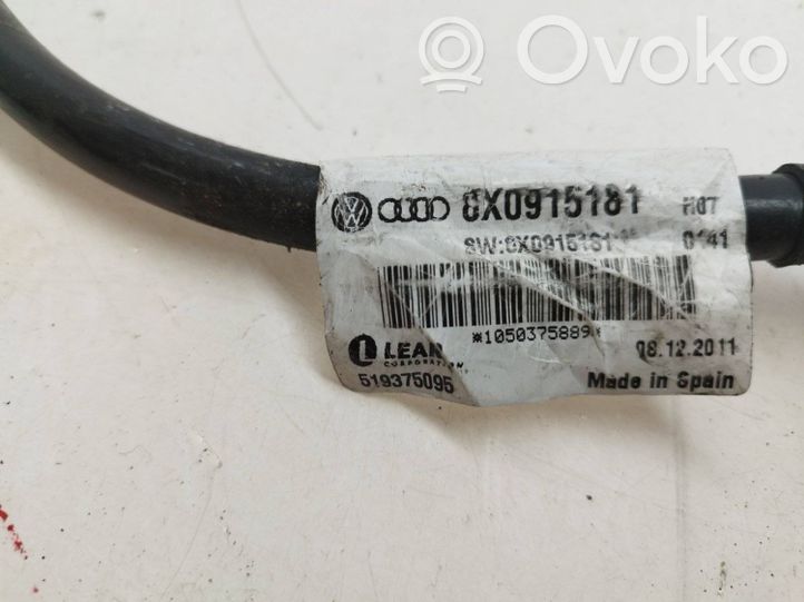 8X0915181 Audi A6 S6 C7 4G Negative earth cable (battery), 10.00 € | RRR