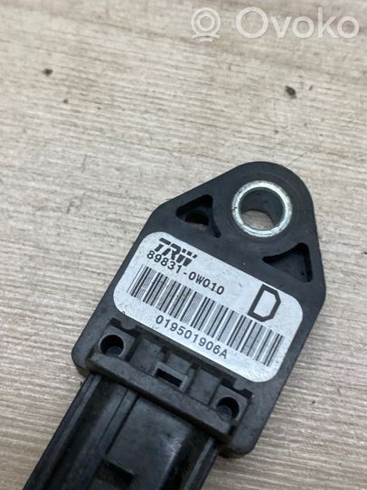 898310w010 Toyota Corolla Verso AR10 Capteur de collision / impact de déploiement d'airbag, 4.75 ...