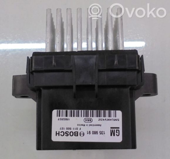 13598091 Opel Astra J Heater blower motor/fan resistor, 9.61 € | RRR