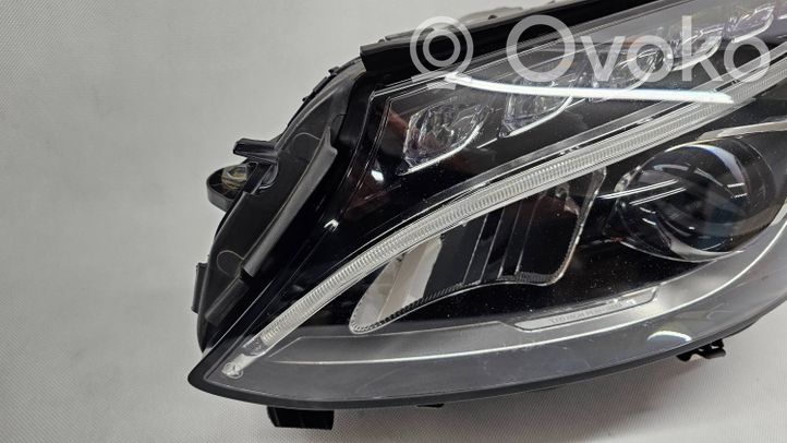 A2059062504 MERCEDES C-KLASA W205 LAMPA PRZÓD PRAWA LEWA FULL LED ...