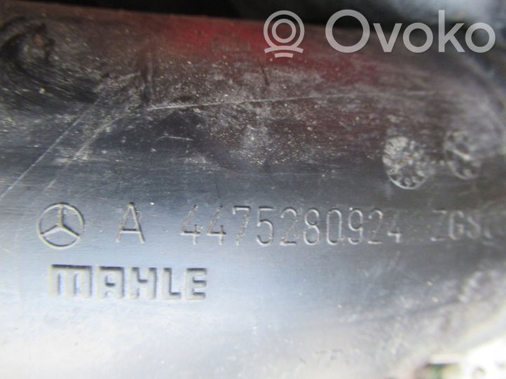 A4475280924 Mercedes-Benz Vito Viano W447 Air intake duct part, 12.58 ...