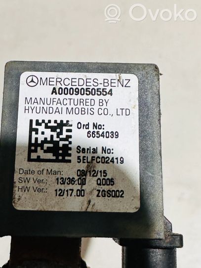 A0009050554 Mercedes-Benz C AMG W205 Câble négatif masse batterie, 12. ...