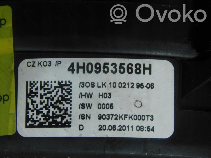 4H0953568H Audi A6 C7 Airbag slip ring squib (SRS ring), 85.15 € | RRR