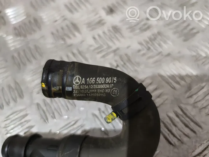 A1665009075 Mercedes-Benz GLE (W166 - C292) Engine coolant pipe/hose ...