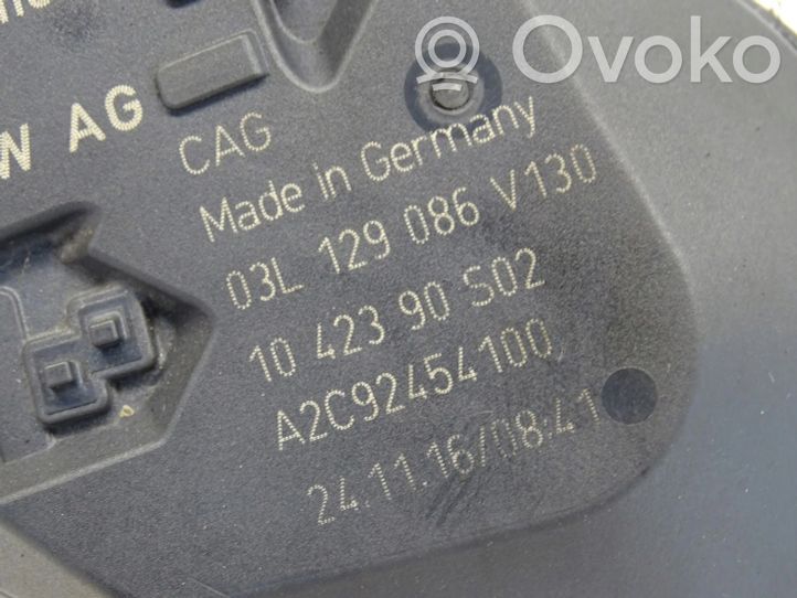 03L129086 Volkswagen PASSAT B6 Intake manifold valve actuator/motor, 42 ...