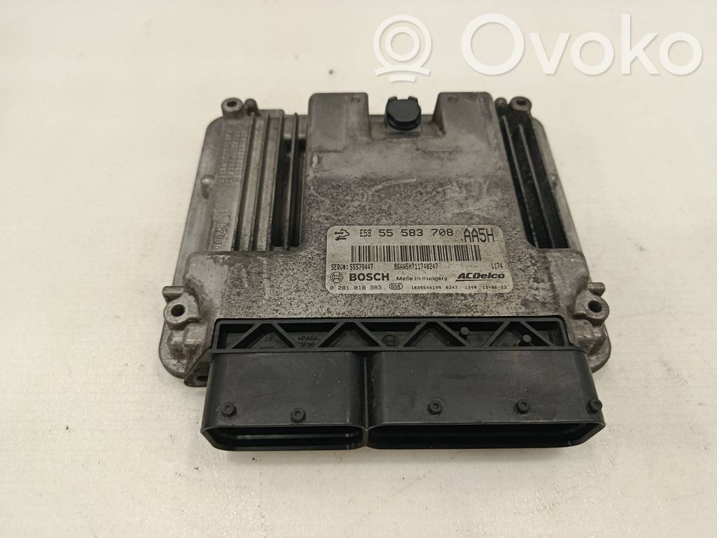 55583708 Chevrolet Aveo Unité de commande, module ECU de moteur, 43,29 ...
