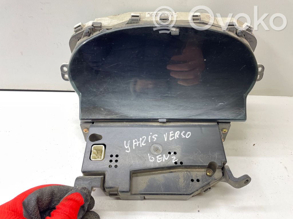 83800-52510 Toyota Yaris Verso Speedometer (instrument cluster), €67.65 ...
