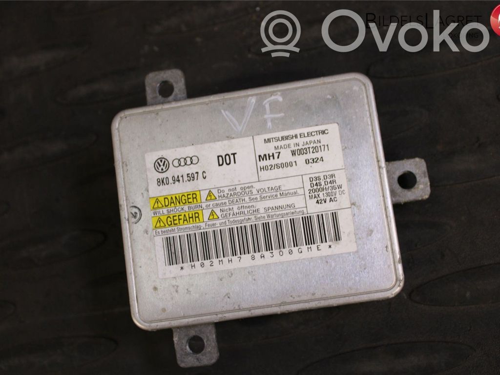 8K0941597E Audi A3 S3 8P Module d'éclairage LCM, 102,07 € | OVOKO