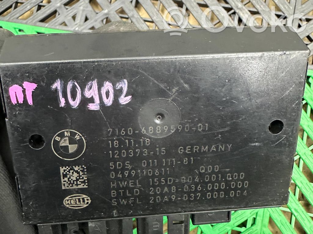 6889590 BMW X1 F48 F49 Centralina/modulo rimorchio barra di traino, 46 ...