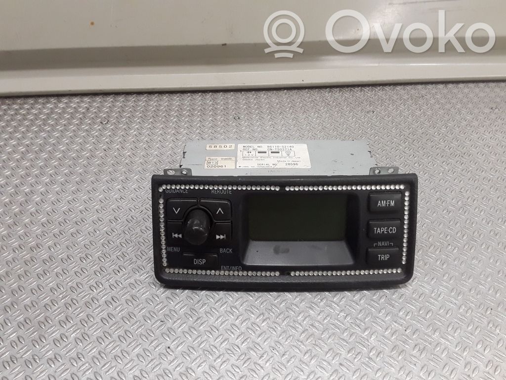 FA031625B Toyota Yaris Radio/CD/DVD/GPS head unit, €15.00 | RRR