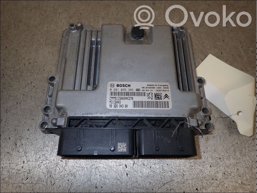 1640420380 Citroen C3 Calculateur moteur ECU, 80,00 € | OVOKO