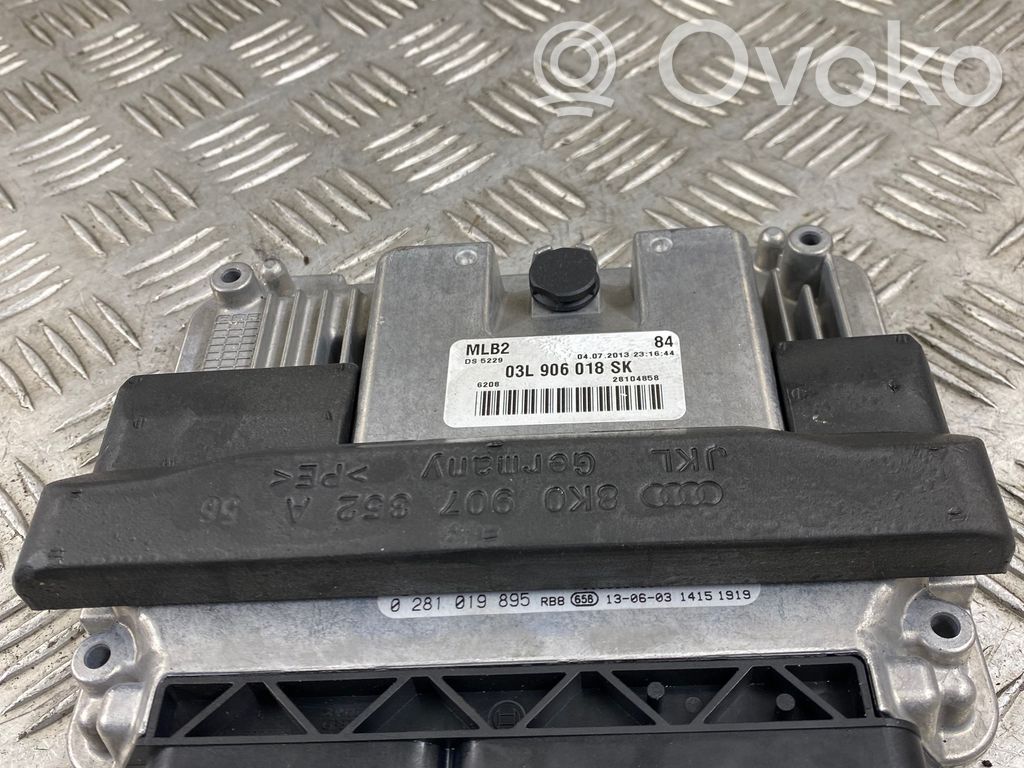 03L906018SK Audi A4 S4 B8 8K Calculateur moteur ECU, 35,00 € | OVOKO