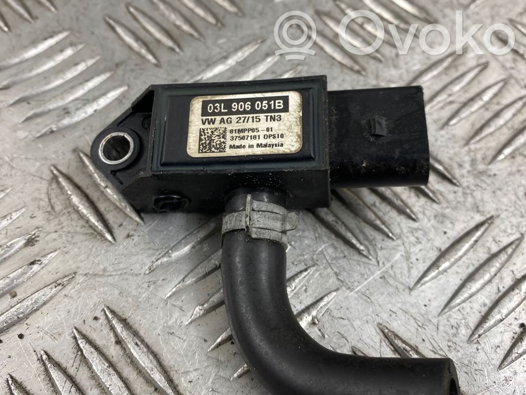 03L906051B Audi A6 S6 C7 4G Capteur de pression des gaz d'échappement ...