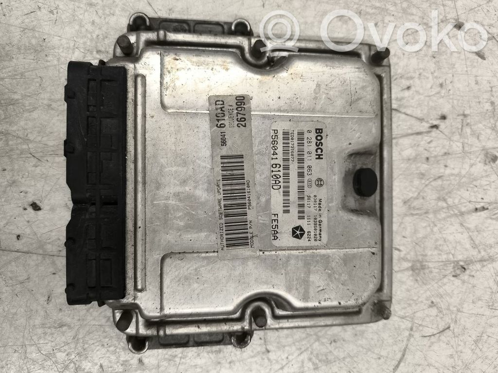 P56041610AD Jeep Cherokee Calculateur moteur ECU, 92,00 € | OVOKO