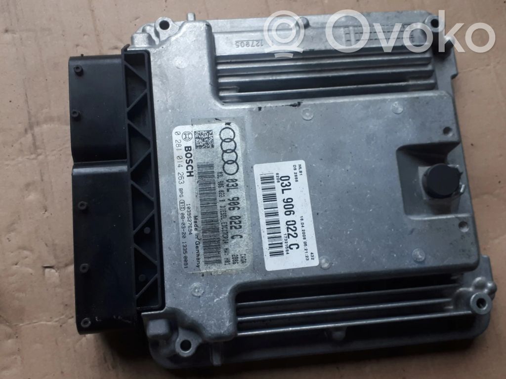 03l906022c Audi A4 S4 B8 8K Calculateur moteur ECU, 27,00 € | OVOKO