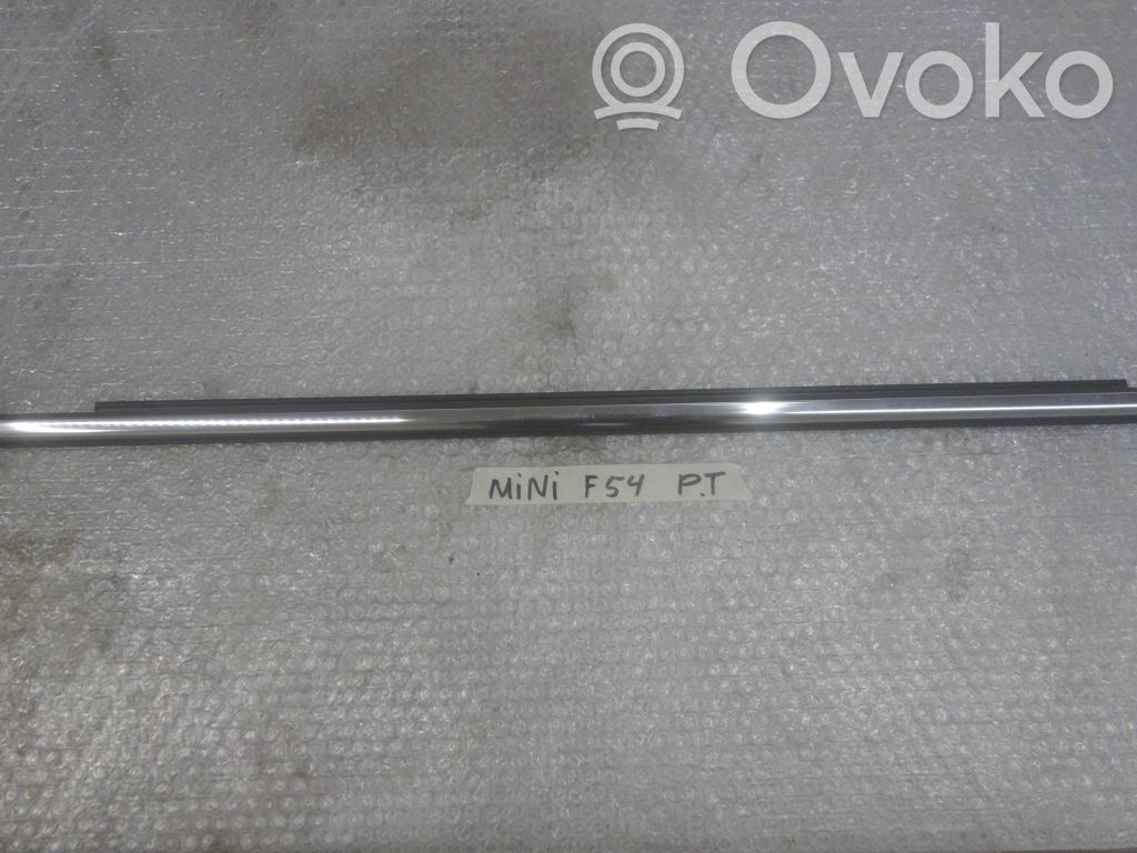 51337473259 Mini Clubman F54 Moulures des vitres de la porte arrière ...