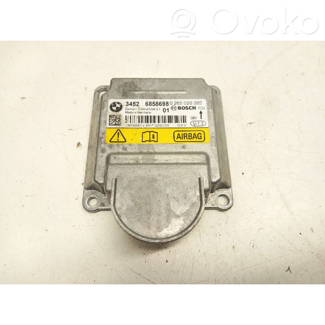 6858698 BMW 1 F20 F21 Module de contrôle airbag, 50,00 € | OVOKO