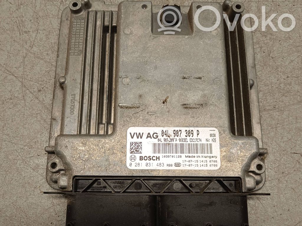 04L907309P Skoda Superb B8 (3V) Calculateur moteur ECU, 85,00 € | OVOKO