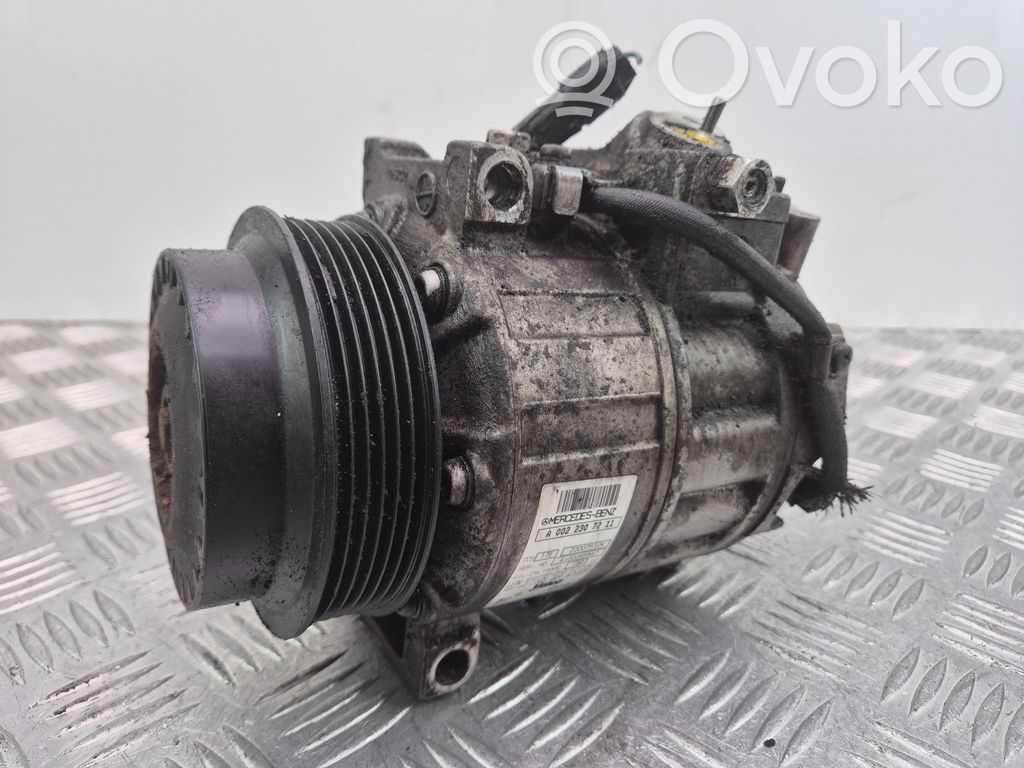 A0022307211 Mercedes-Benz Sprinter W906 Ilmastointilaitteen ...