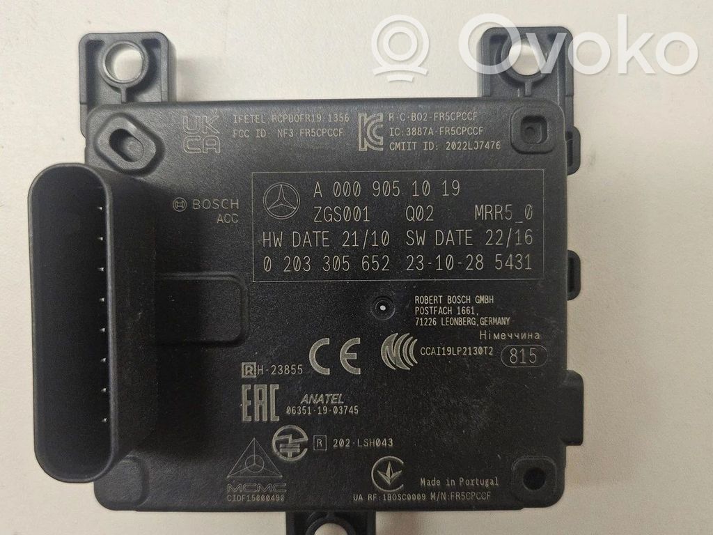 A0009051019 Mercedes-Benz GLC C254 Distronic sensor radar, €175.00 | RRR